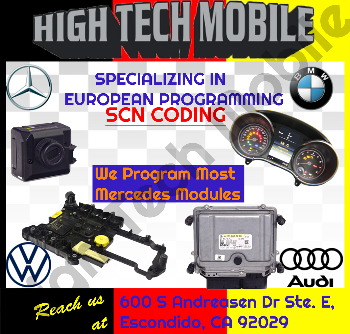 Mercedes SCN Coding or Programming Cloning and Repair; EIS, ECU, Clust ...