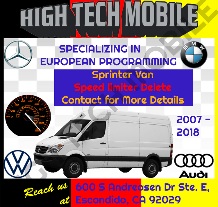 Sprinter Van speed limiter removal Programming 2007-2018 – Diagspeed ...