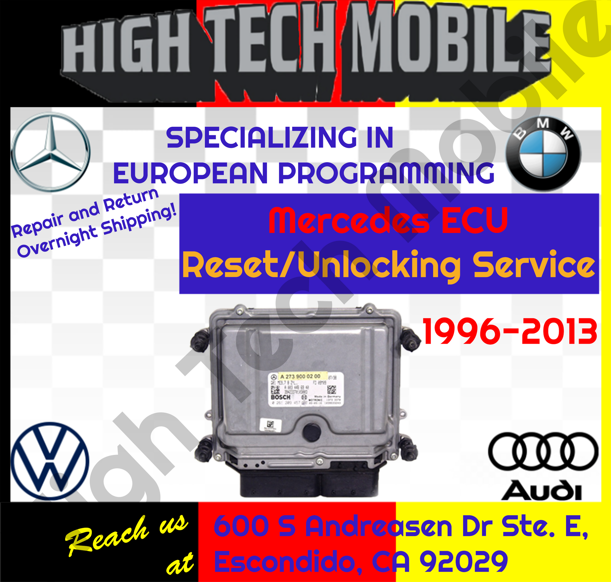 Mercedes Benz ME ECU: Unlocking/Resetting – Diagspeed ECU Masters